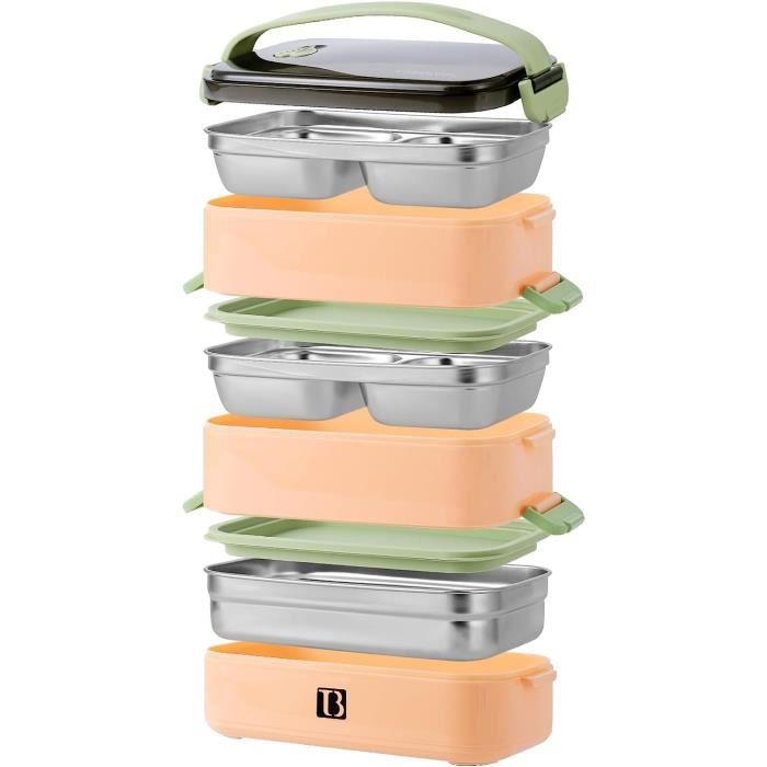 Lunch Box - Bento Lunch Box Avec Couverts, Boite Repas Adultes Pour Le ...