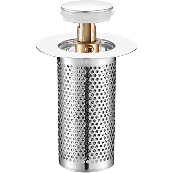 Crépine D'Évier - Lavabo Salle Bain | Attrape-Cheveux Anti-Colmatage ...