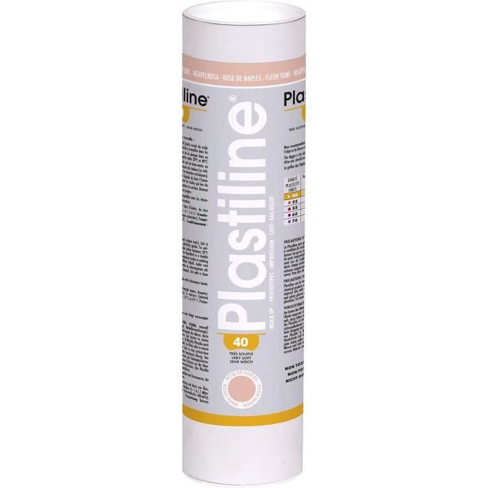 Pâte à modeler - Plastiline - 1 kg - Dureté 40 - Rose de Naples ...