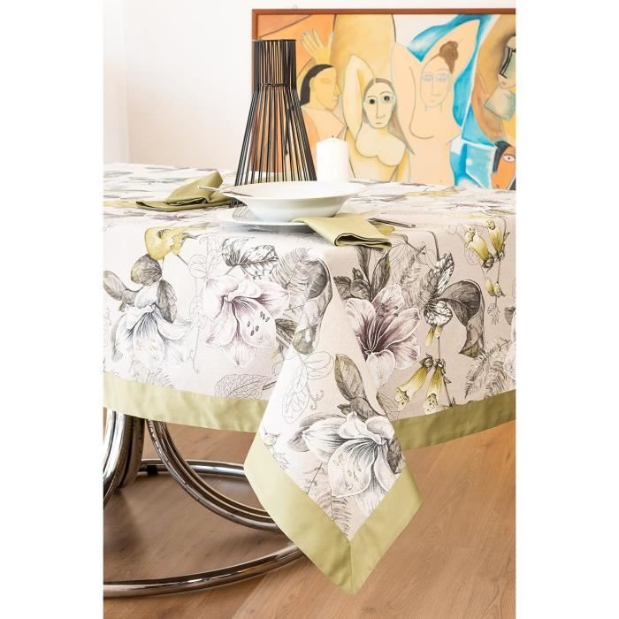 Nappe De Table - Blanche 006 - Rectangulaire - Carrée - Ronde - Ovale ...