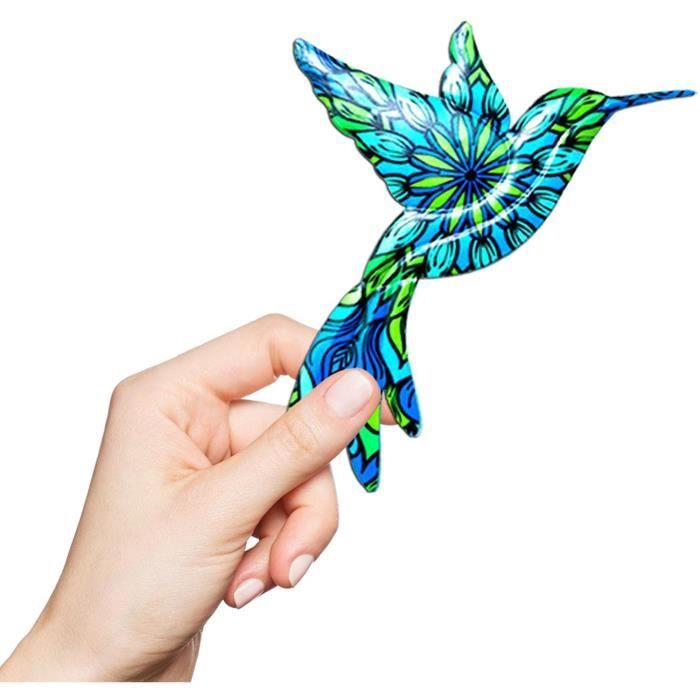 Décoration Murale Colibri en métal - Art Mural extérieur en métal ...