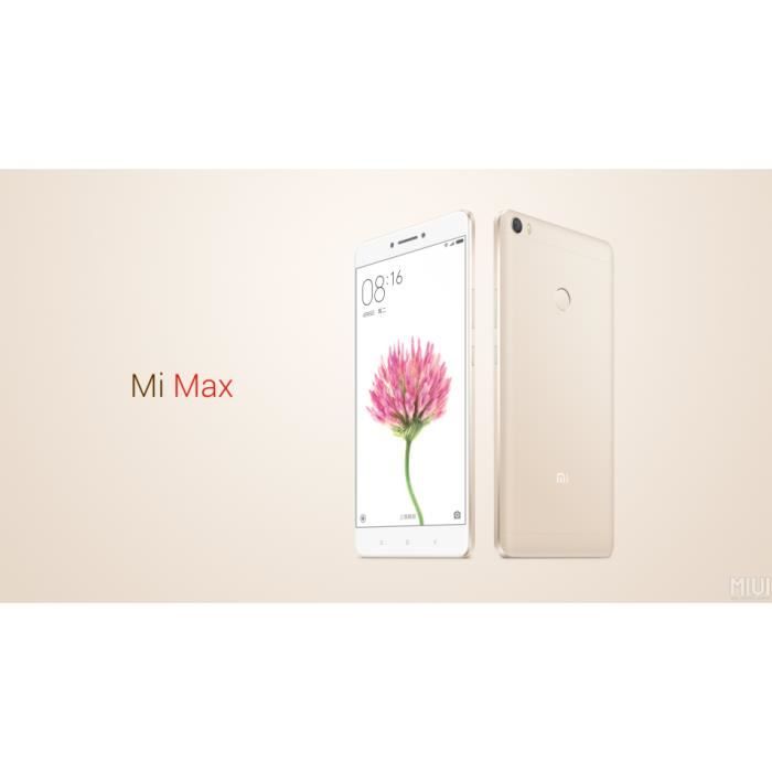 Xiaomi Max Smartphone 128GB Gold 4GB RAM - Cdiscount Téléphonie