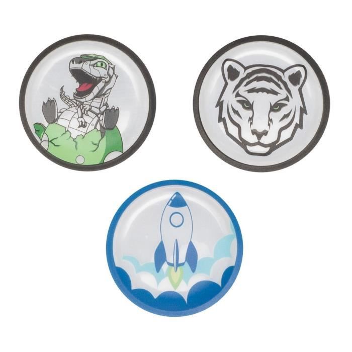 BECKMANN Button Set 3-teilig Blue [169257] - Buttons cartable