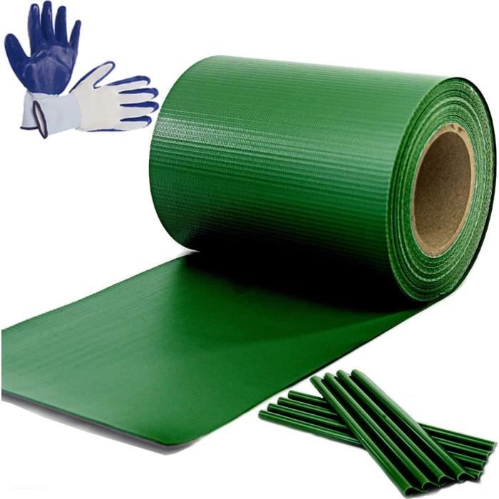 Brise-Vue Pour Clôtures Rigides De Jardin - Bandes De Protection En Pvc ...