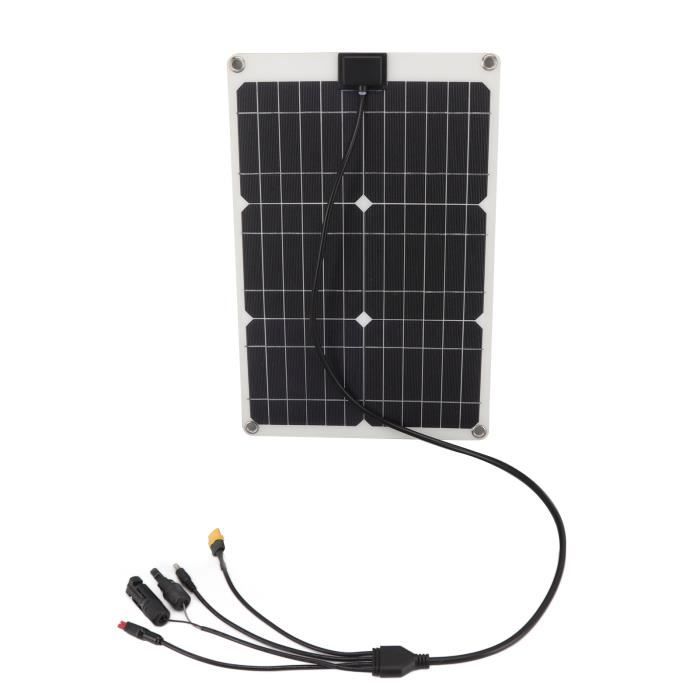 EJ.life Panneau solaire Panneau de batterie solaire 50W 4 connecteurs ... EJ.life Panneau solaire Panneau de batterie solaire 50W 4 connecteurs ...
