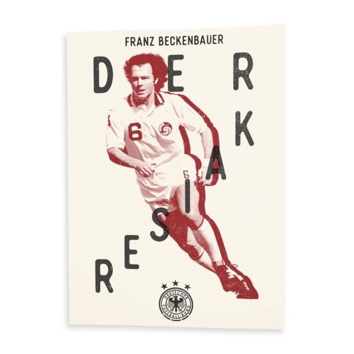 Affiche Poster Franz Beckenbauer Vintage Footballeur Foot Star 31cm x ...