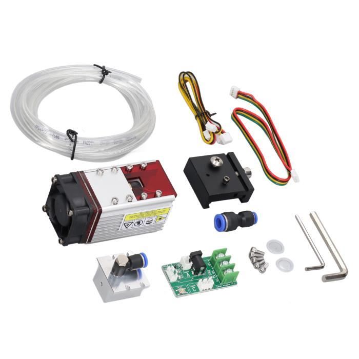 Fdit tête laser Module de gravure laser 5.5W Graveur Cutter Tête de ... Fdit tête laser Module de gravure laser 5.5W Graveur Cutter Tête de ...