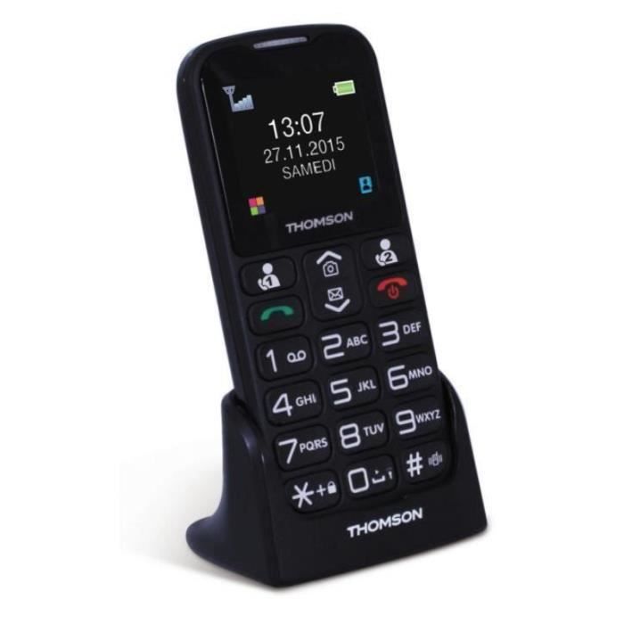 Téléphone Portable Thomson Serea 51 Noir - Cdiscount Téléphonie