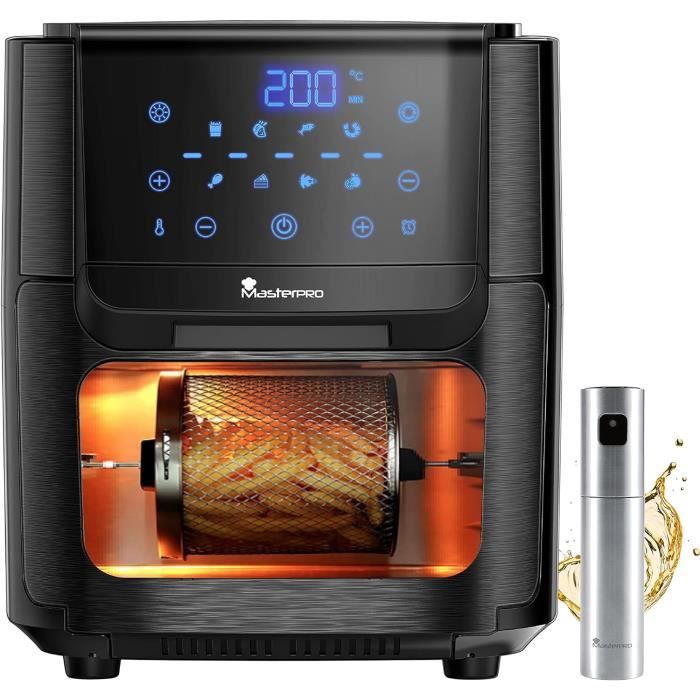 Foodies | Kit Friteuse Sans Huile Et Four Électrique 12L Puissance ...