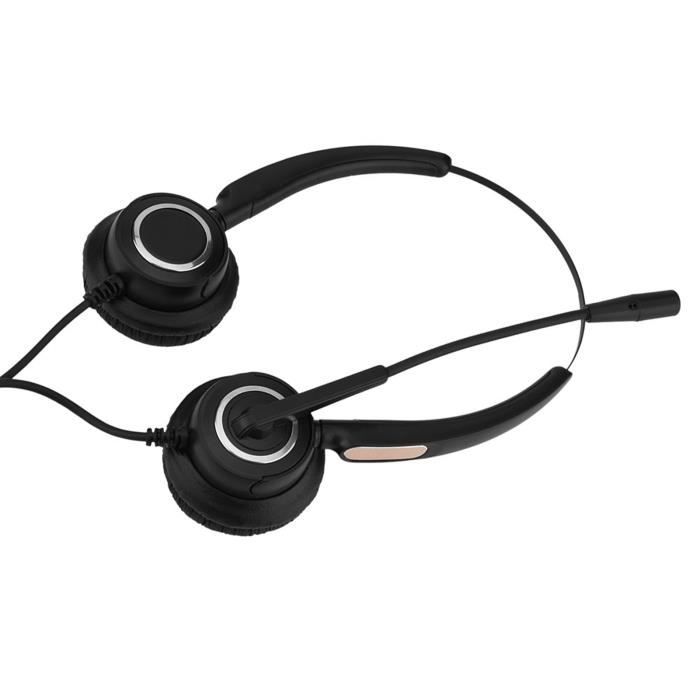 Casque USB Call Center,Casque USB Call Center,Poids léger,Réduction du ...