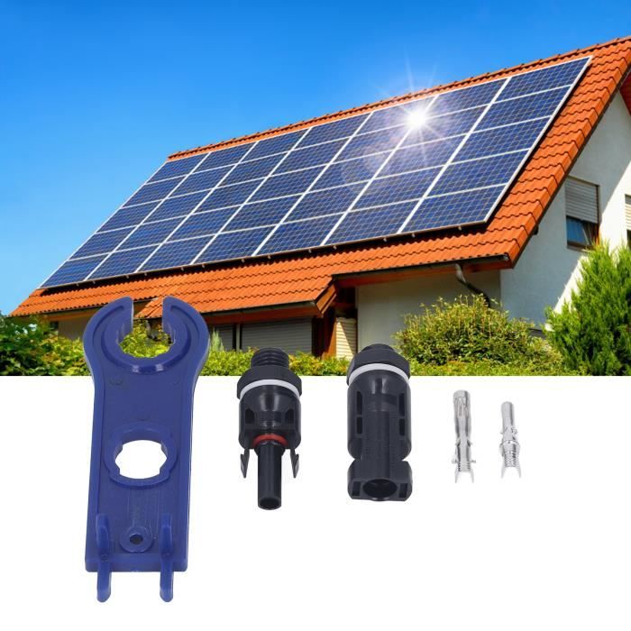 LAM-42 connecteurs MC4 pour panneaux solaires mâles et femelles 10 ...