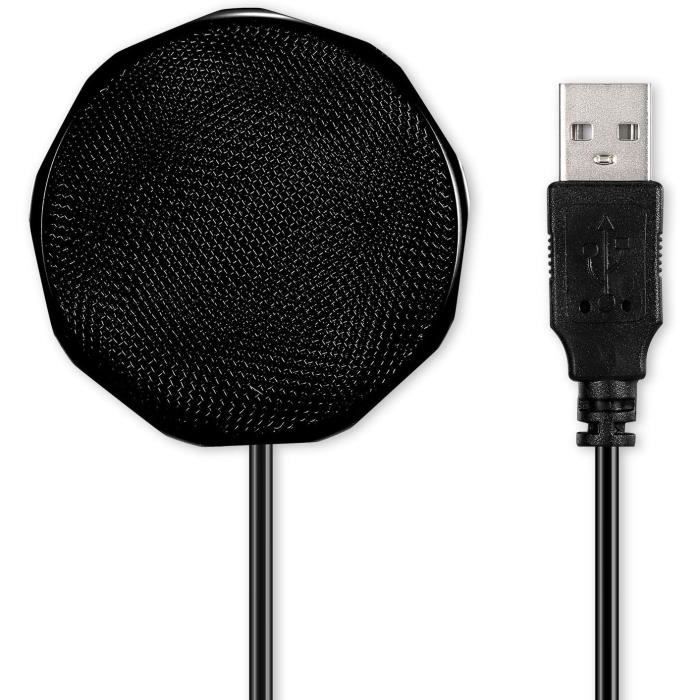 Microphone À Condensateur Usb Micro D'Ordinateur De Bureau ...