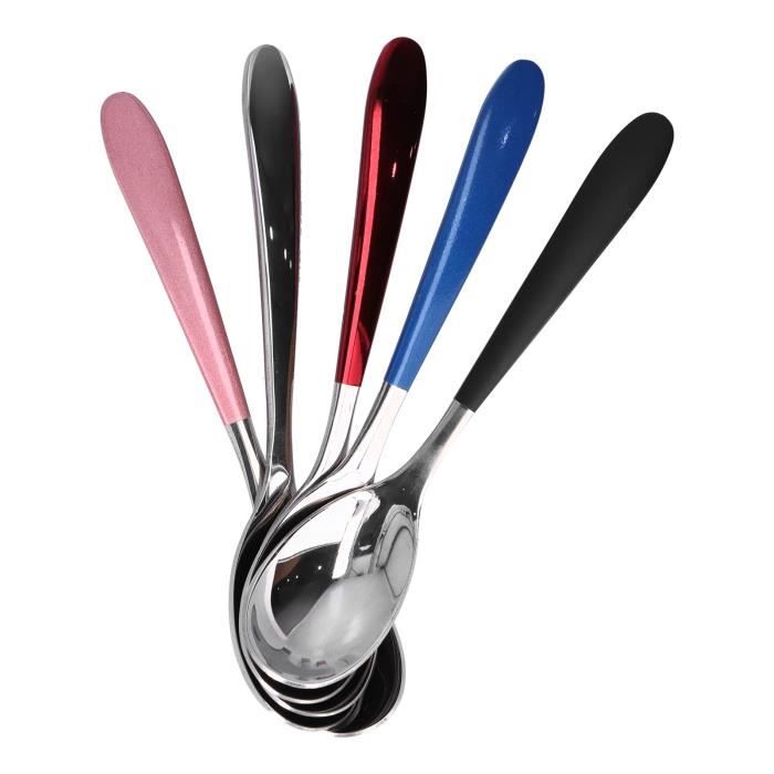 Cuillère à café - YOSOO - Ensemble de 5 pièces - Acier inoxydable 304 ...
