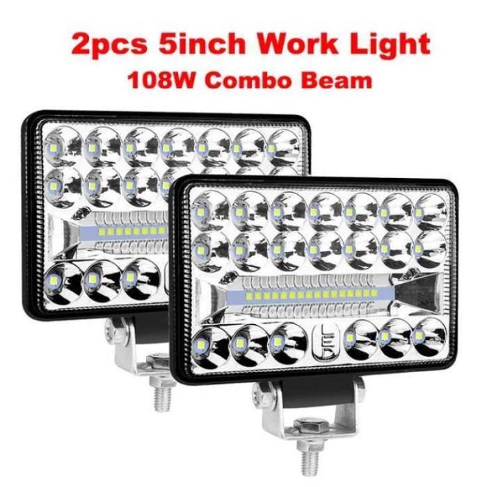 JKL11706-PHARES.NLpearl 4 ''5'' 6 ''7'' barre lumineuse LED projecteur ...