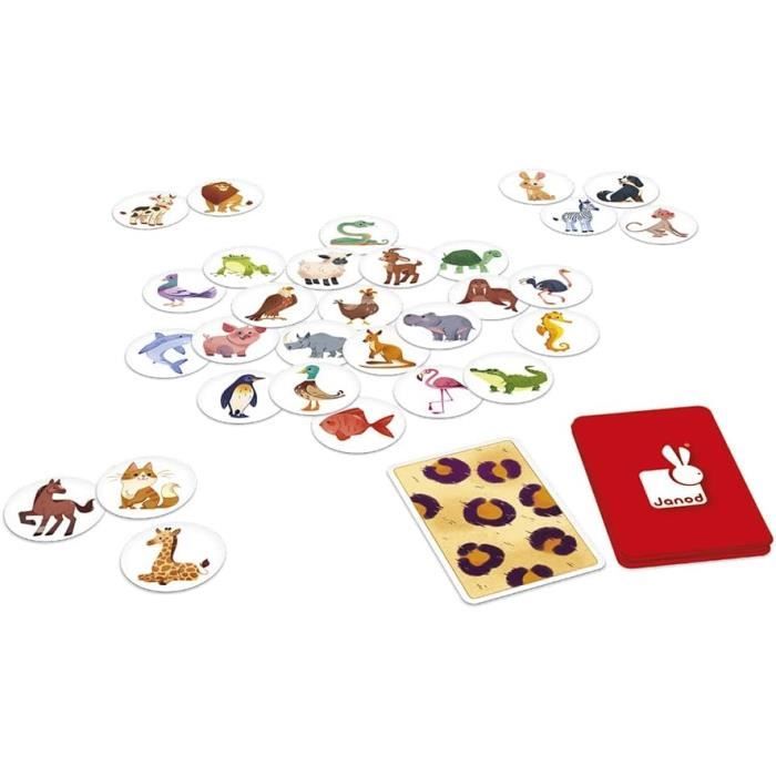Karacteristiks - Jeu De Société Enfant Éducatif - Thème Animaux - Jeu ...