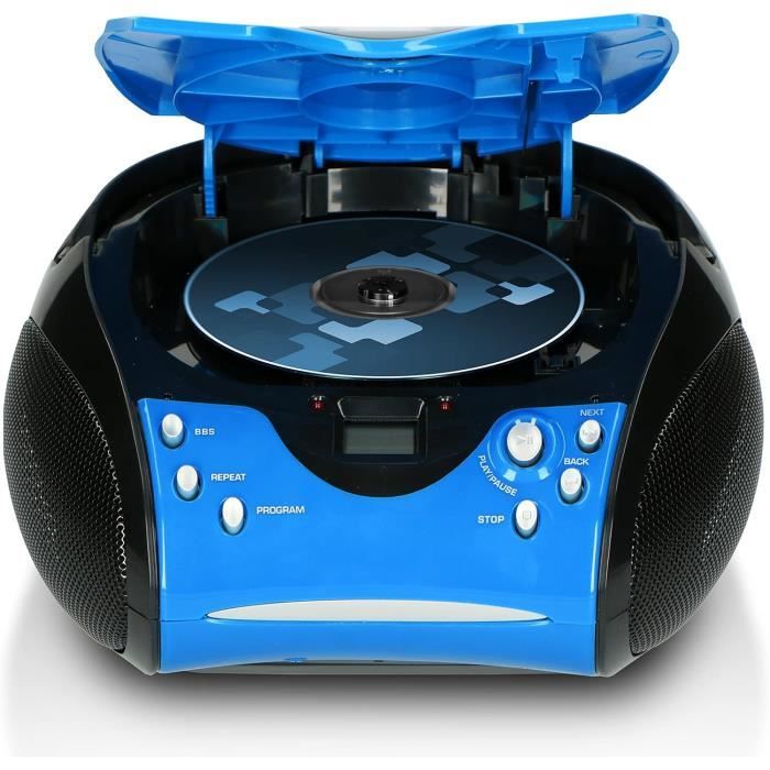 Luernas Radio Lecteur Cd Scd-24 Pour Enfant Chaîne Stéréo Prise Casque Aux In - Écran Lcd ...