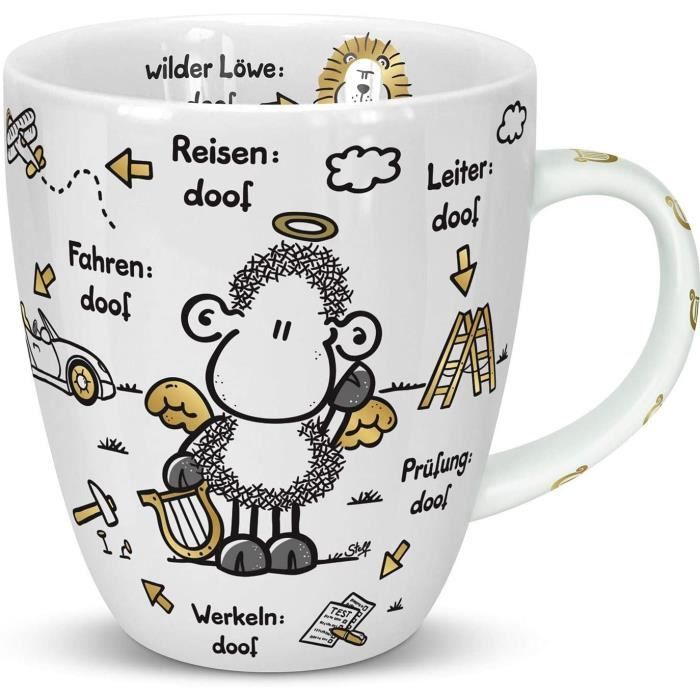 Sheepworld Tasse Ohne Schutzengel ist Alles Doof, Engel, Porzellan, 45 ...