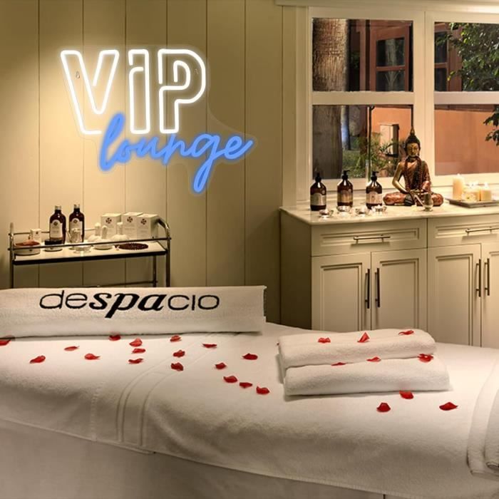 Panneau Néon Vip Lounge - Usb - Lumière Néon Vip - Panneau Lumineux Pour Décoration Murale, Club ...