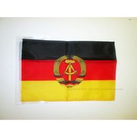 Drapeau RDA DDR - Allemagne de l'Est - 90x150cm - Œillets en métal ...