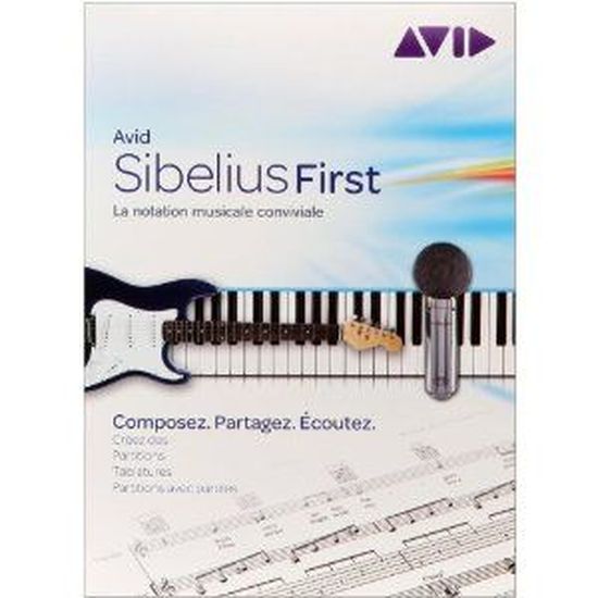 Sibelius First 6 / Logiciel PC - Cdiscount Informatique