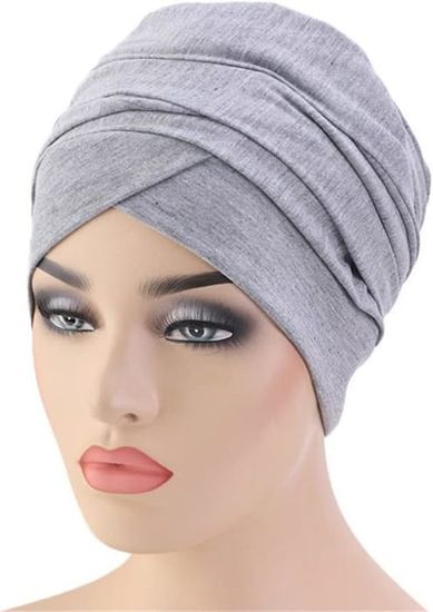 Turban Hijab Pour Femme Musulmane Longue Queue Turban Bonnet Musulman ...