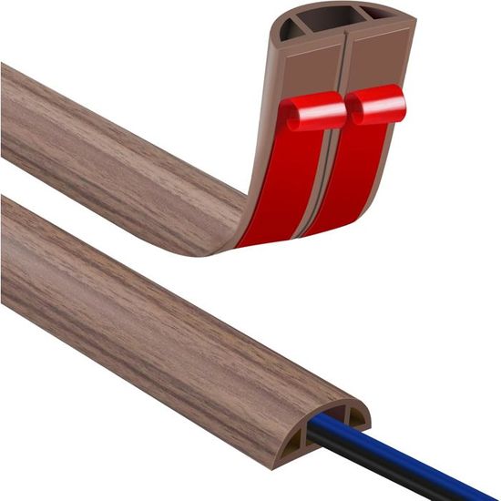 Passe Cable Sol 1M Goulotte Passe Cable Sol, Petit Canal de Cordons d ...