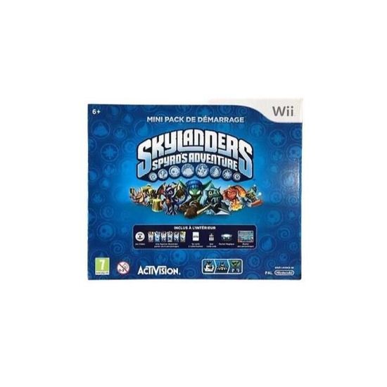 Mini pack de démarrage Skylanders Spyro’s Adventure - Wii - Cdiscount ...