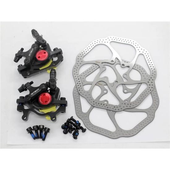 Frein VTT - Zoom - HB-100 - Hydraulique - Étrier - Rotors inclus ...