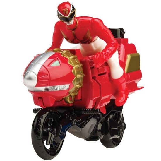 Power Rangers Moto Megaforce Rouge - Cdiscount Jeux - Jouets