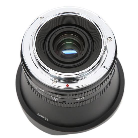 Objectif Fisheye 7.5mm F2.0 Objectif Fisheye à Grande Ouverture F2.0 de ...