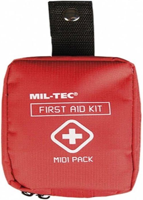 TROUSSE DE SECOURS / FIRST AID PACK ROUGE 18 ACCESSOIRES MIL-TEC 16025910 AIRSOFT RANDONNEE ...
