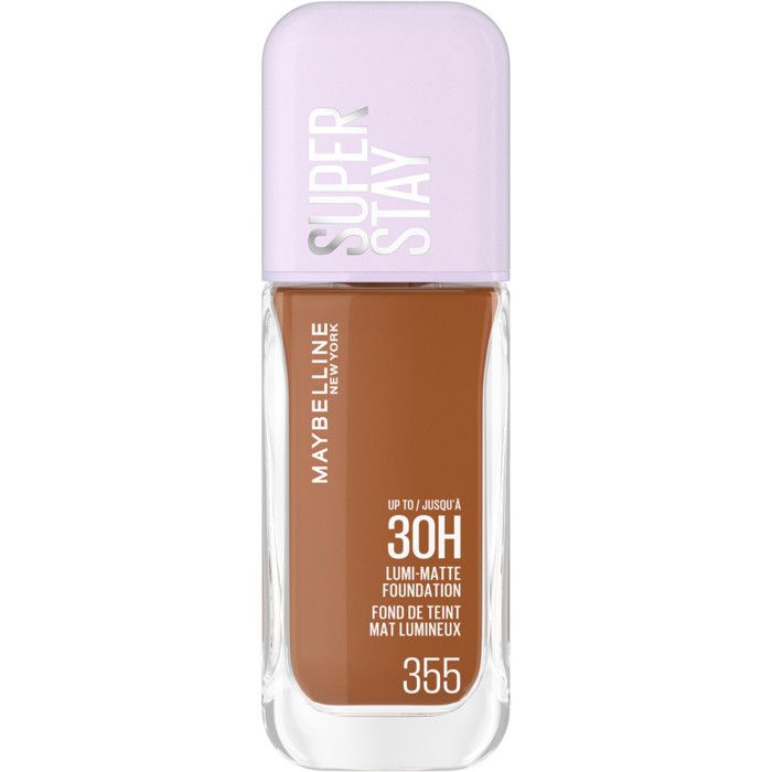 Maybelline New York Superstay 30H Lumi-Matte Fond de Teint 355 ...