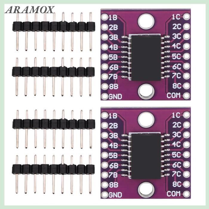 ARAMOX Module Driver Haute Tension ULN2803A 2Pcs - Cdiscount Bricolage