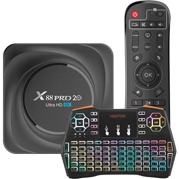 Android 11.0 TV Box, [8 Go + 128 Go] RK3566 Quad-Core 64Bit Cortex-A55 ...