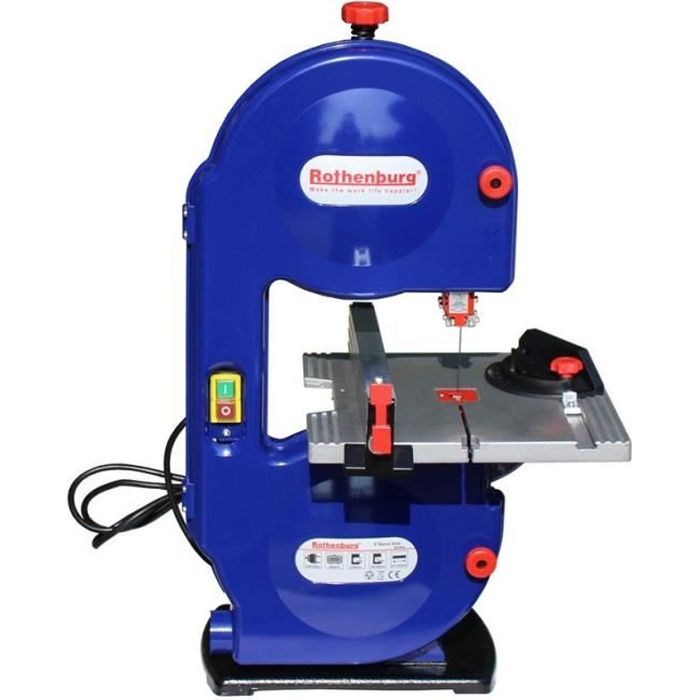 Scie à bande 350W 230V 190mm, 14.7m/s - Cdiscount Auto