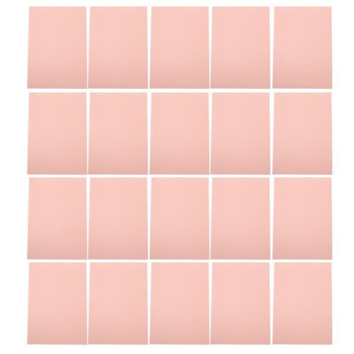 Cikonielf Couvertures en papier plastique PP 20 pièces PP plastique ...
