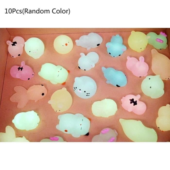 Anti-anxiety Luminous Toy Fidget Squishy Animal to Press Pinch Soft ...