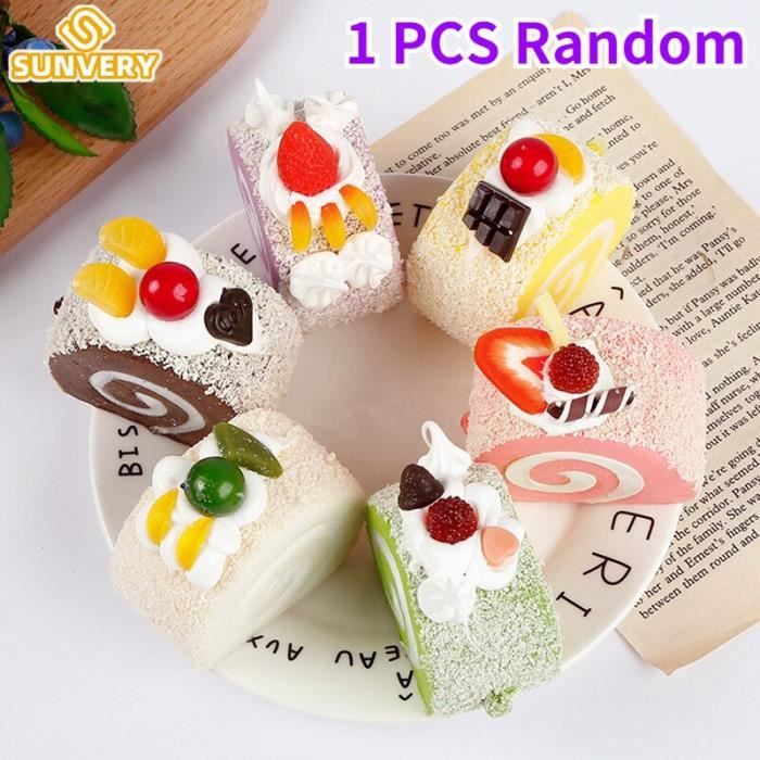 Cake Squishy Magnetic Sticker Squishies Toys Cake Slow Rising Toys ...