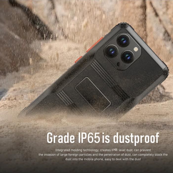 Téléphone Débloqué Robuste Téléphone Robuste Débloqué De 5,0 Pouces, 4 ...