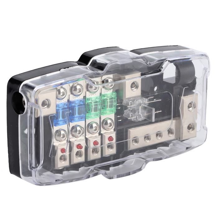 Dioche Blade Fuse Block, Fuse Box, Removable Plastic Protective Shell ...