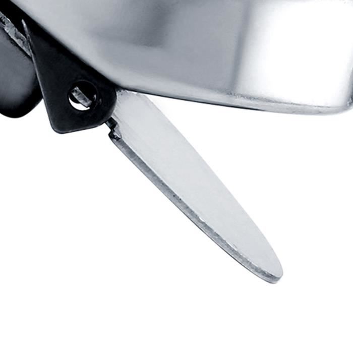 Sword Warren, siphon de sol durable en acier inoxydable argenté, usage ...