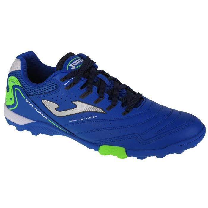Joma Maxima 2304 TF MAXS2304TF, Homme, Bleu, chaussures de foot turf ...
