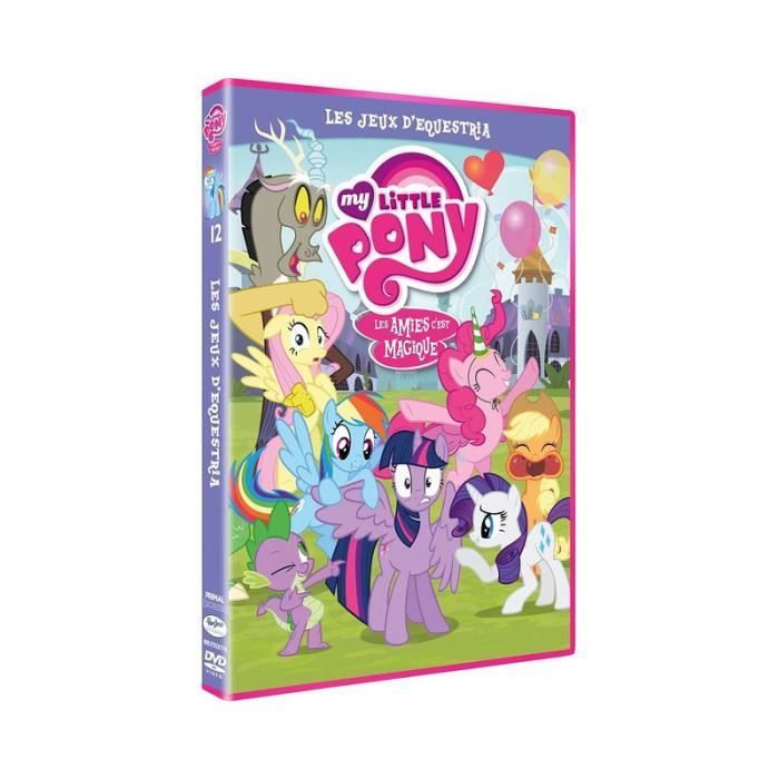 My Little Pony : Les amies c'est magique ! - Vol. 12 : Les Jeux d'Equestria - Cdiscount DVD