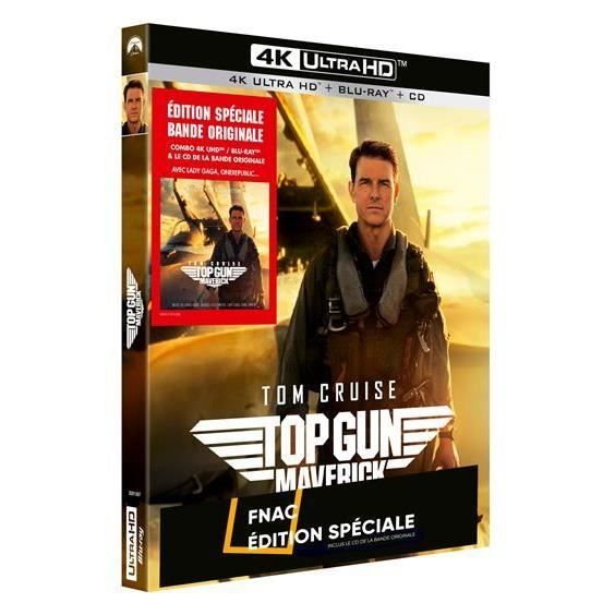 Paramount Top Gun : Maverick Édition Limitée avec CD Bande Originale ...