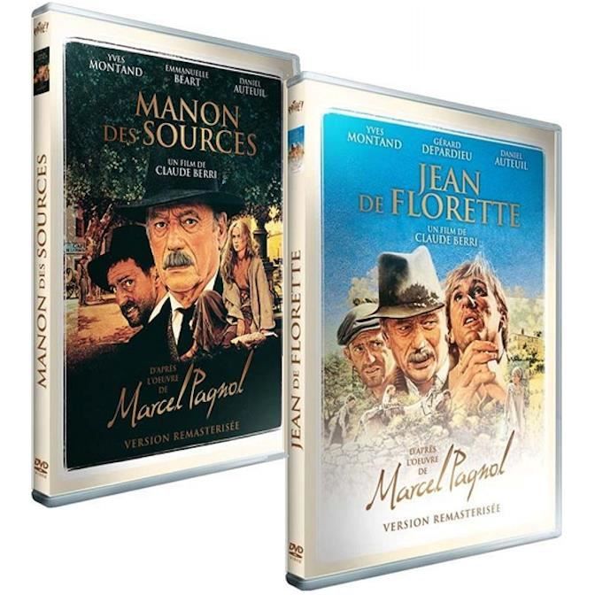 2 DVD : Jean De Florette et Manon des Sources [ Montand, Auteuil, Béart ...