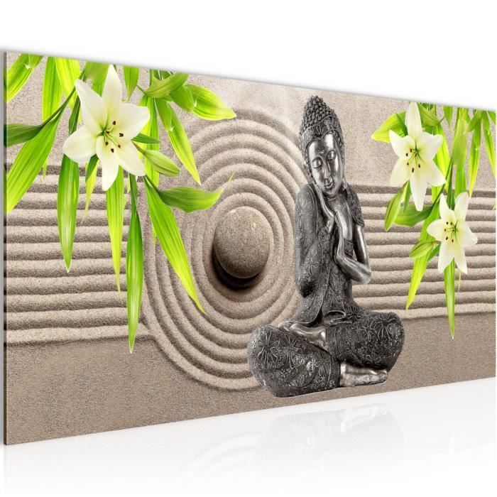 Runa art Tableau Décoration Murale Bouddha Feng Shui 100x40 cm - 1 ...
