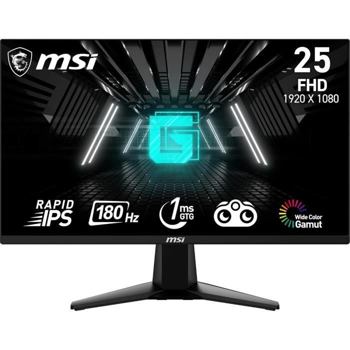 G2412F Écran Gaming Fhd 23,8" - 1920 X 1080 Dalle Rapid Ips,180 Hz ...