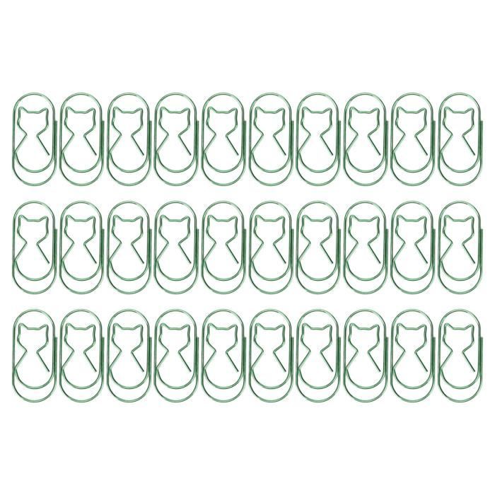 Tbest trombones mignons 30 pièces trombones fer chat en forme ...