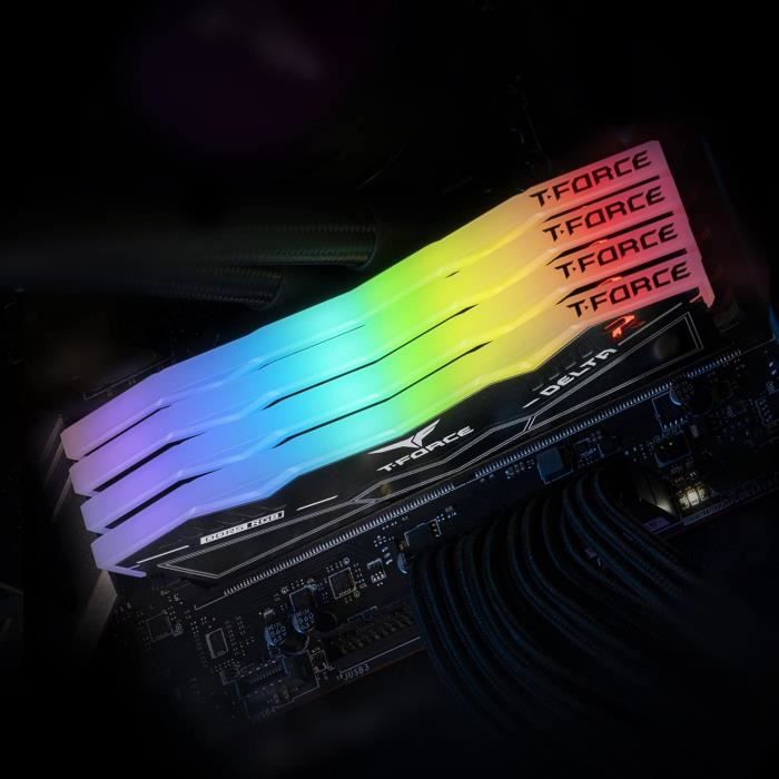 TEAMGROUP T-Force FF3D532G6800HC34BDC01 Delta RVB DDR5 32 Go 6800 MHz ...