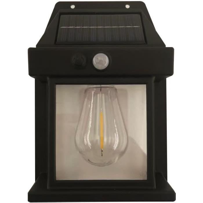 Appliques Murales Solaires D'Extérieur Sans Fil Led 2023, Lampe De Sécurité Solaire Étanche ...
